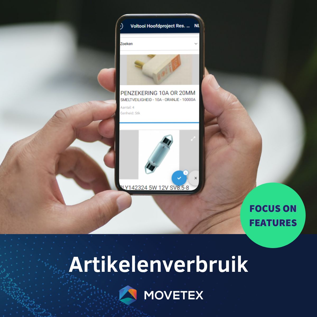 Focus on Features: 'Artikelenverbruik'