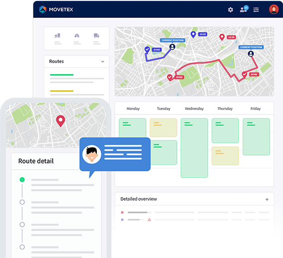 Movetex | Intelligente route planning software
